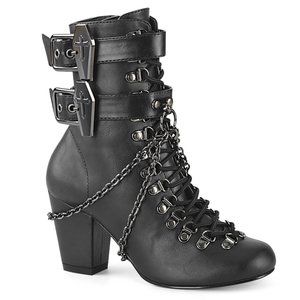 Shoes | Gothic Coffin Lace Up High Heel Ankle Boots | Poshmark